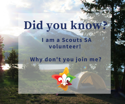 Share your Volunteering experience | Scouts SA Q-Store