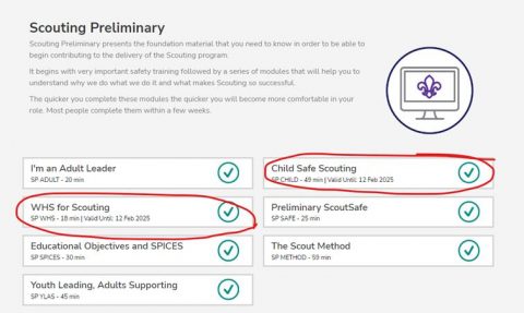 Scouts SA Training | Scouts SA Q-Store
